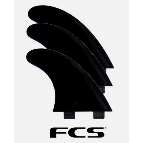 Ailerons FCS G5 Noir - Breizh Rider
