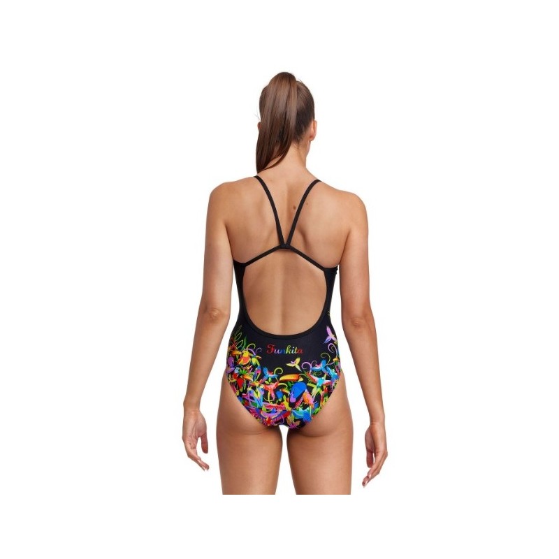 Maillot de bain 1 Piece Femme FUNKITA Single Strap Macaw Magic - Breizh ... Maillot de bain 1 Piece Femme FUNKITA Single Strap Macaw Magic - Breizh ...